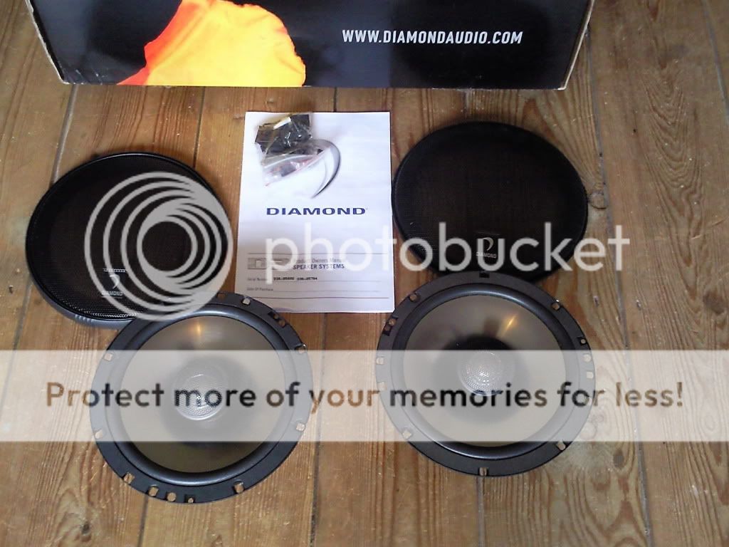 Diamond Audio Components, Coaxial speakers and a Genesis amp ...