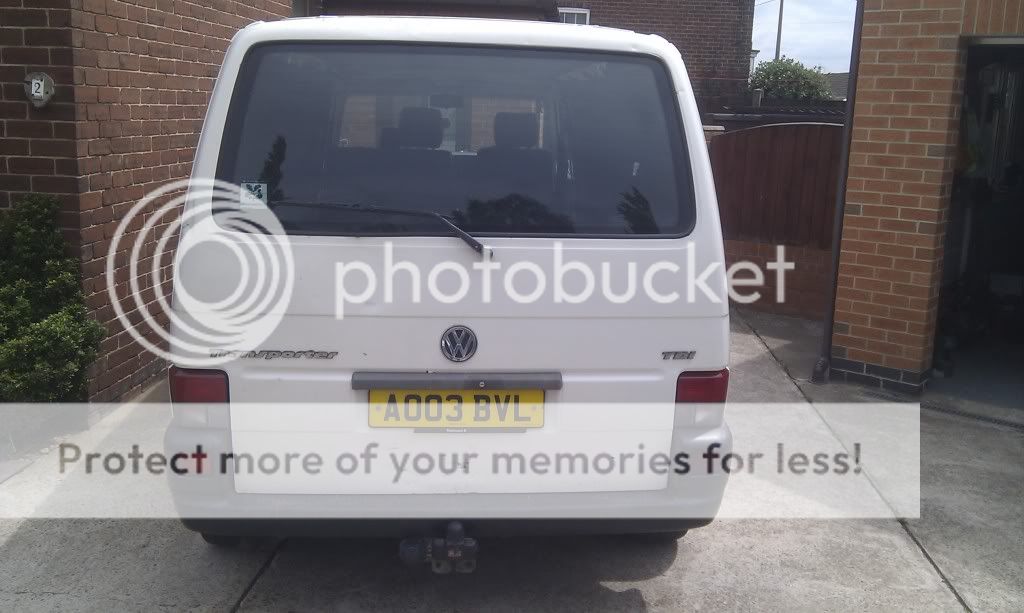Transporter T4 tailgate conversion, seat runner & headrest | VW T4 ...